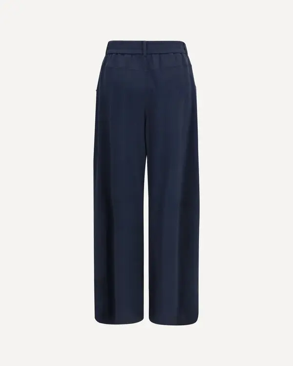 Brunello Cucinelli Wide-leg Sporty Pants