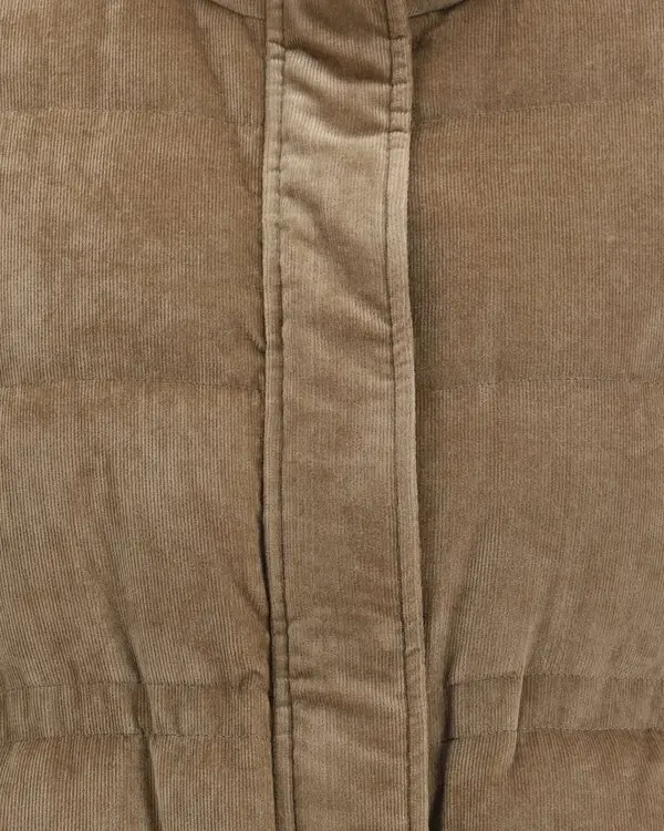 Brunello Cucinelli Sleeveless Padded Vest - Beige