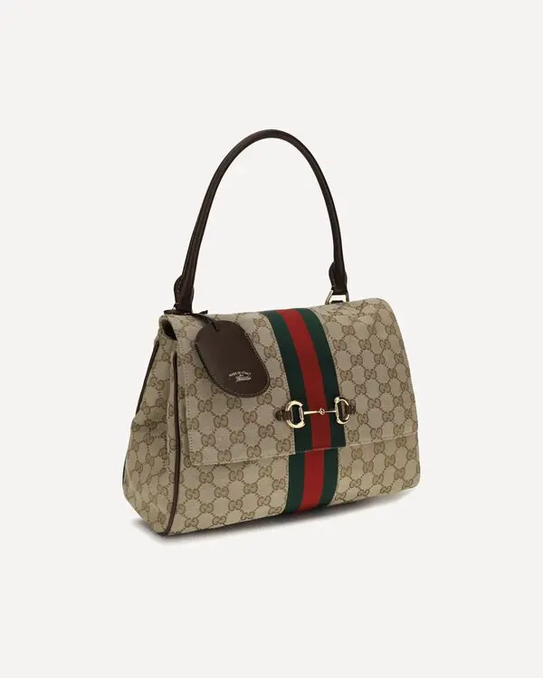 Gucci Medium Paparazzo Handbag - Beige