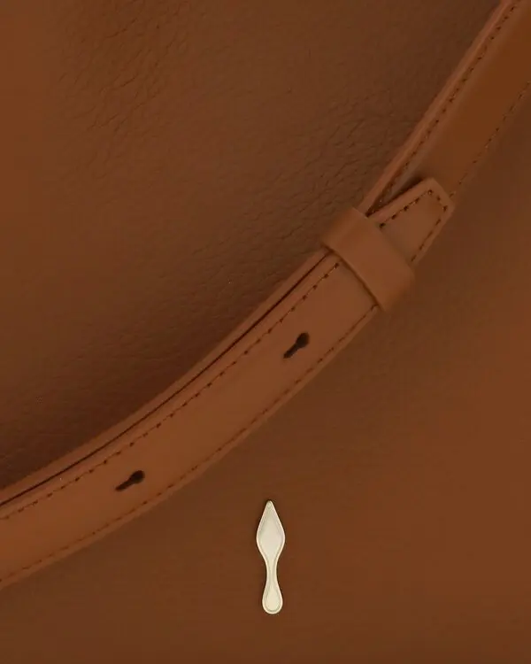 CHRISTIAN LOUBOUTIN Mini Bettina Tote - Brown