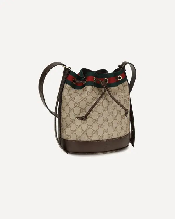 Gucci Venice Mini Bucket Bag - Beige