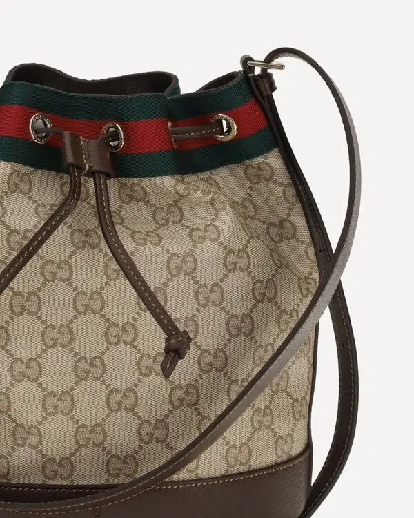 Gucci Venice Mini Bucket Bag - Beige