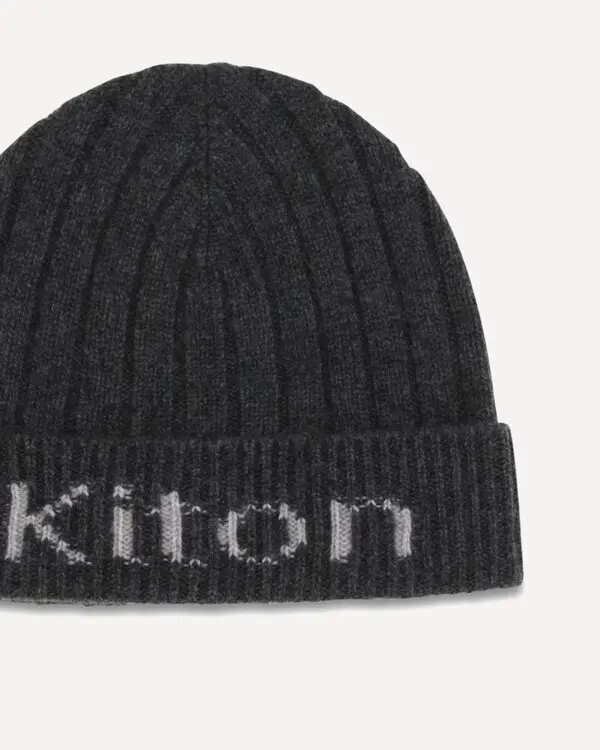 Kiton Wool Beanie Hat