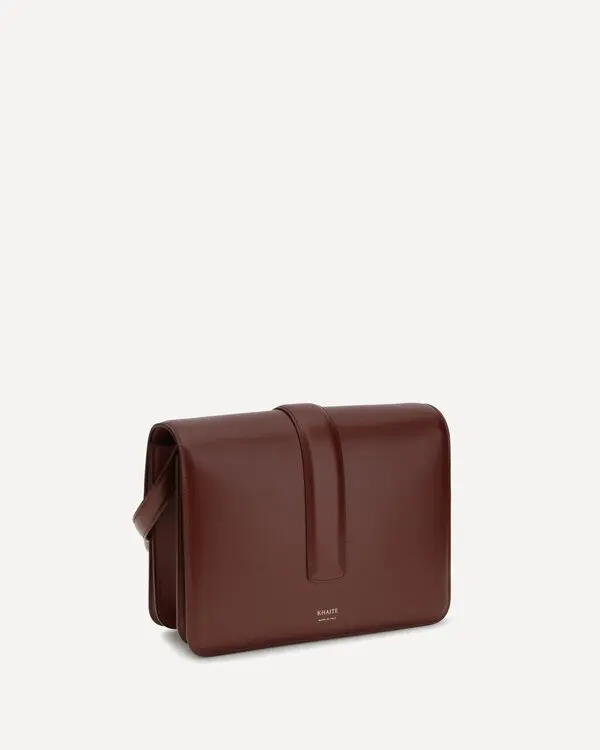 Khaite Blake Shoulder Bag - Bordeaux
