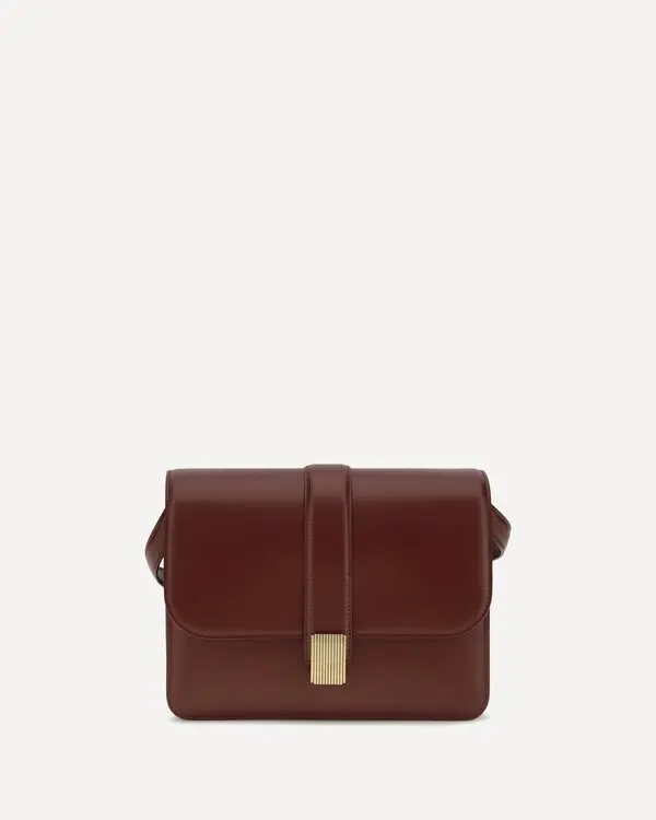 Khaite Blake Shoulder Bag - Bordeaux