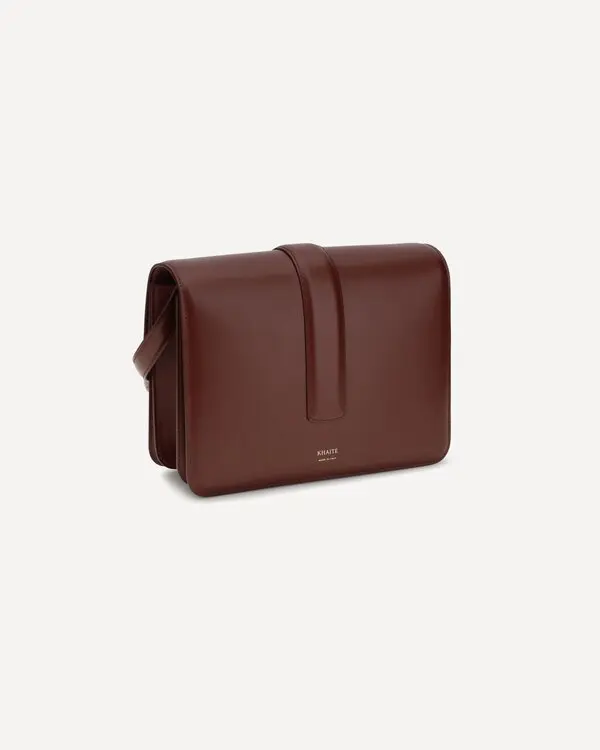 Khaite Blake Shoulder Bag - Bordeaux