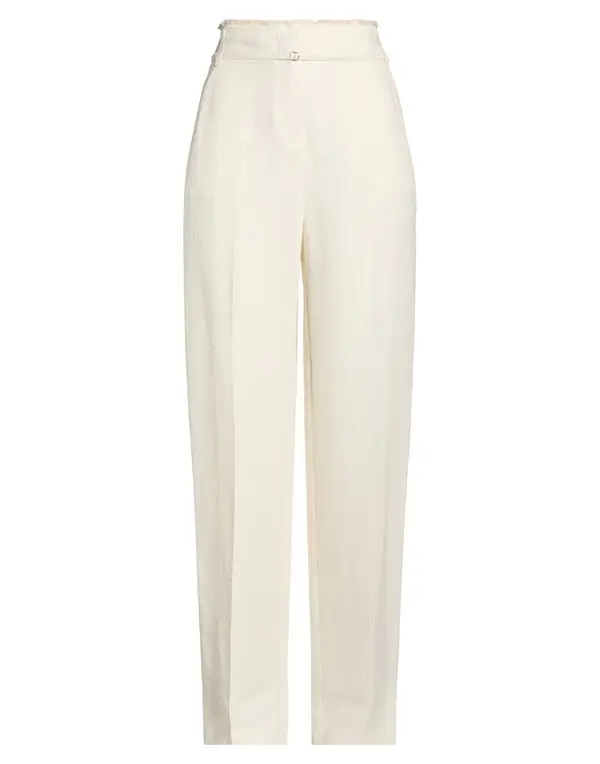 Patrizia Pepe Viscose & Linen Straight-leg Pants