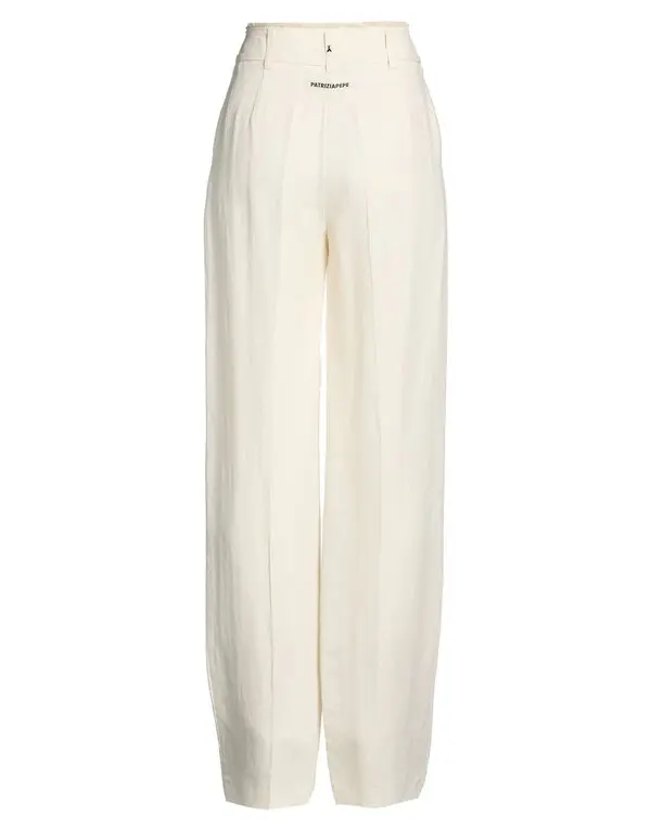 Patrizia Pepe Viscose & Linen Straight-leg Pants