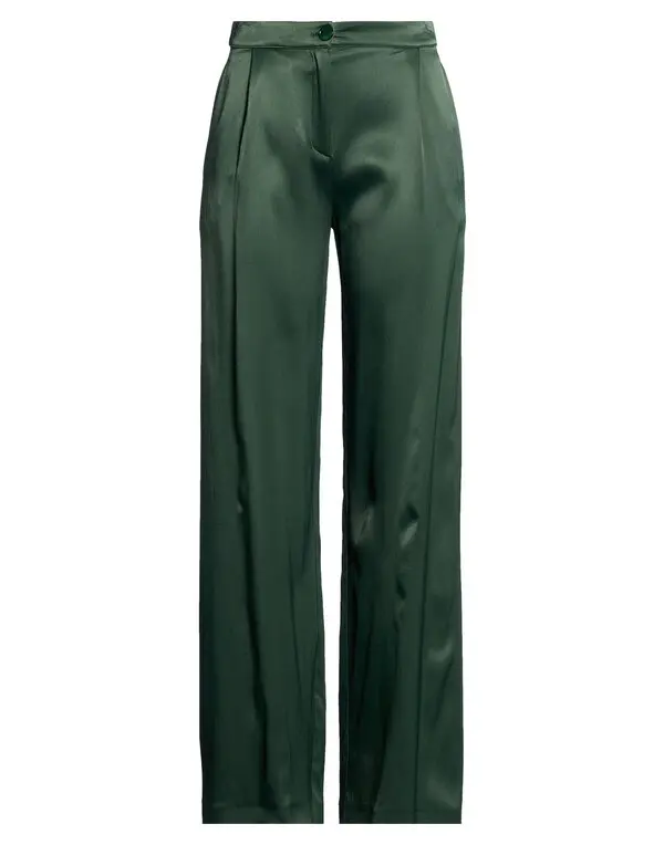 Patrizia Pepe Wide-leg Satin Trousers