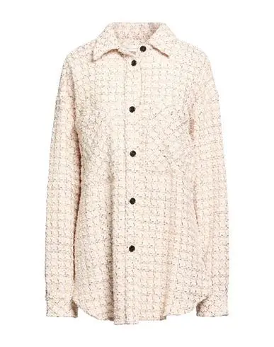 Faith Connexion Tweed Overshirt - Pink