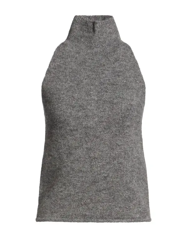 PAOLO PECORA Sleeveless Turtleneck Knit Top