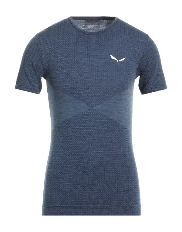 SALEWA Zebru Medium T-shirt Slate Size Wool, Polyamide