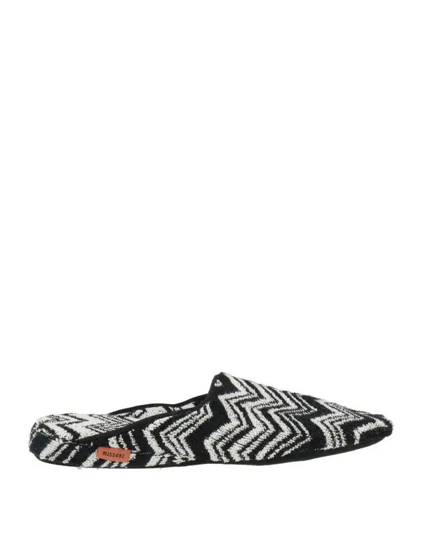 Missoni Slipper Textile Fibers - Black