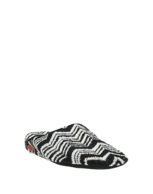 Missoni Slipper Textile Fibers - Black