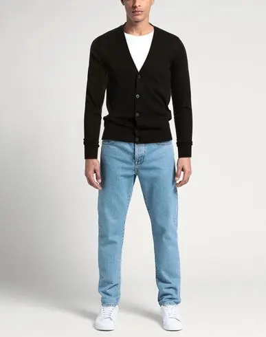OUT/FIT Midnight Cotton Cardigan - Black