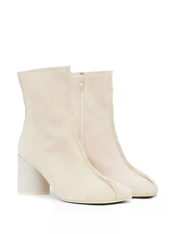 MAISON MARGIELA Anatomic Stitch-toe Ankle Boots - Neutrals