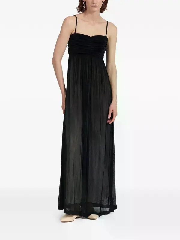 Bite Studios Ruched A-line Maxi Dress