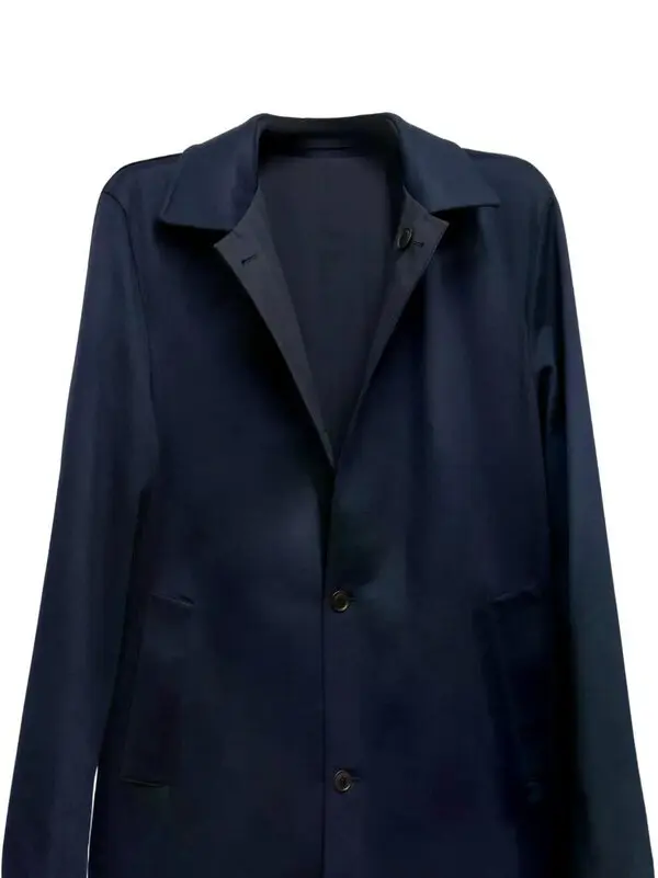 Luciano Barbera Reversible Cashmere Coat