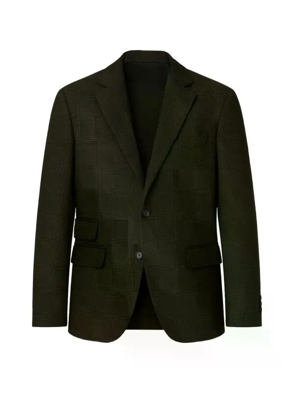 Massimo Alba Prince Of Wales Virgin Wool Jacket