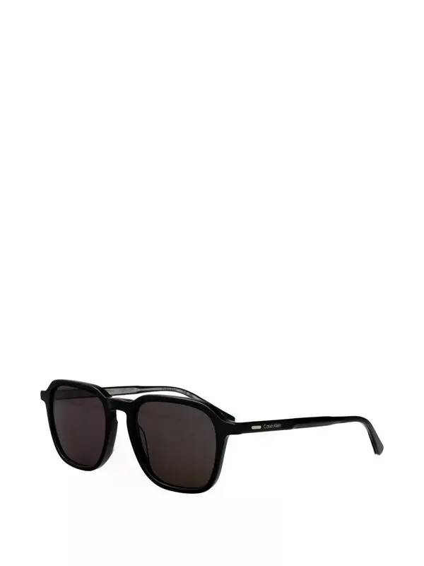 Calvin Klein Geometric Frame Sunglasses