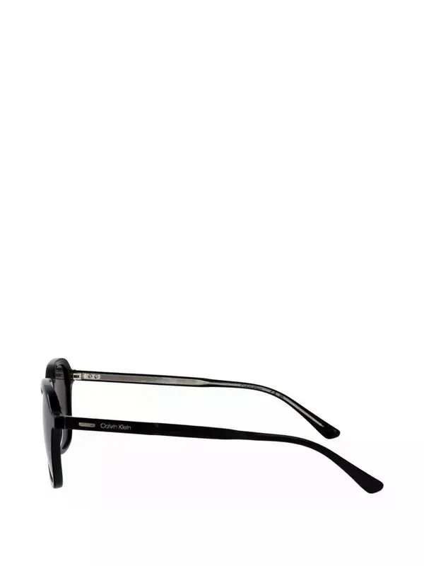 Calvin Klein Geometric Frame Sunglasses