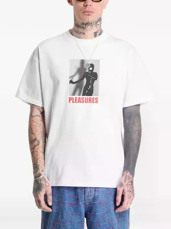 PLEASURES Whip Graphic-print T-shirt