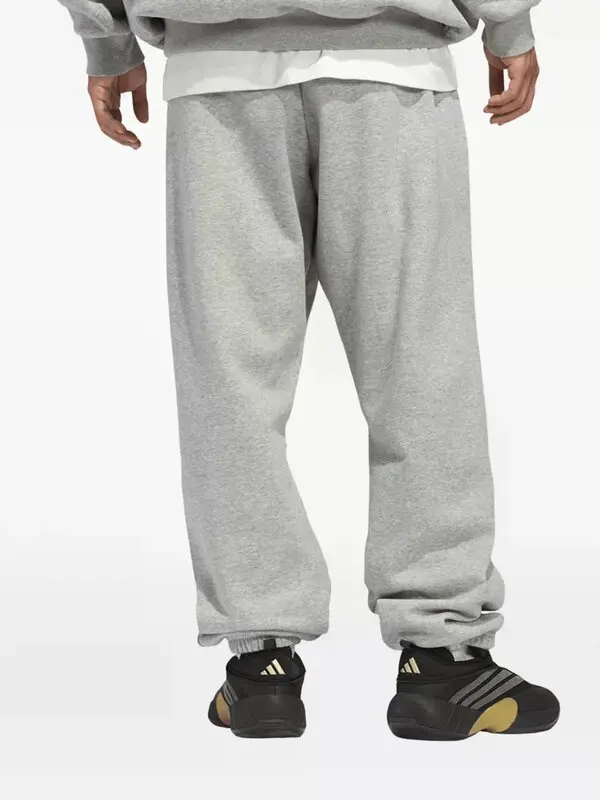 Adidas Logo Print Basketball Track Pants