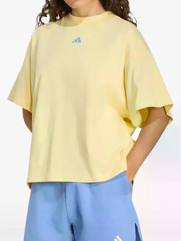 Adidas Studio Boyfriend Logo-print T-shirt