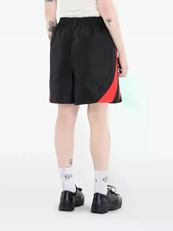 Adidas Contrast-panel Basketball Shorts