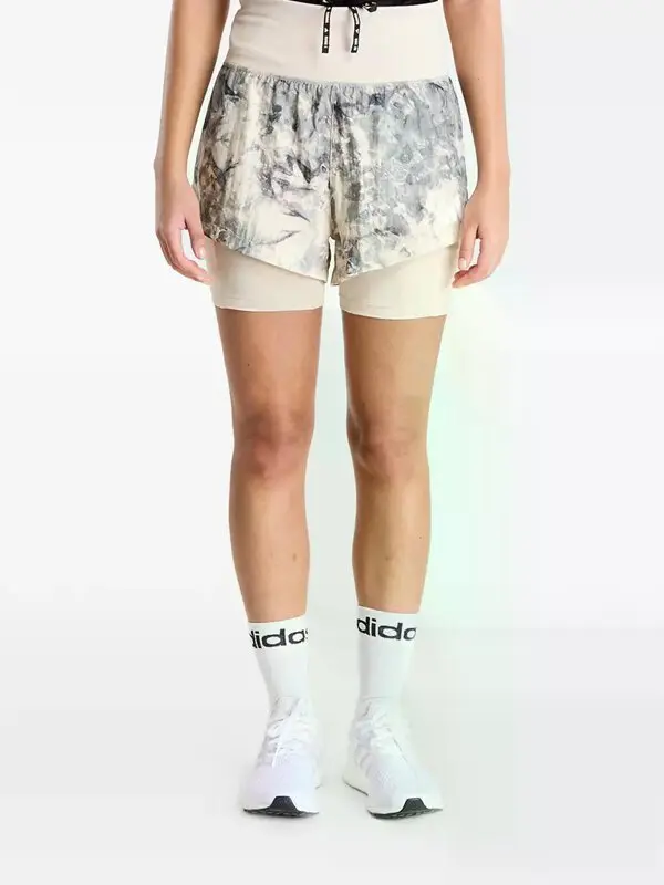 Adidas Spray-dye Two-in-one Shorts - Neutrals