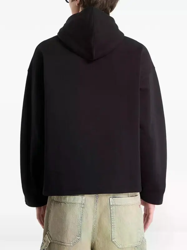 WASTED Graphic Print Zip-up Hoodie
