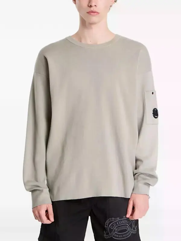 C.P. COMPANY Lens Crew-neck Sweater