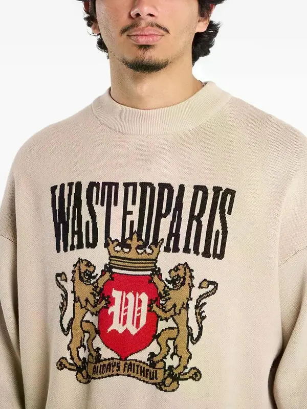 WASTED Crest Crew-neck Sweater
