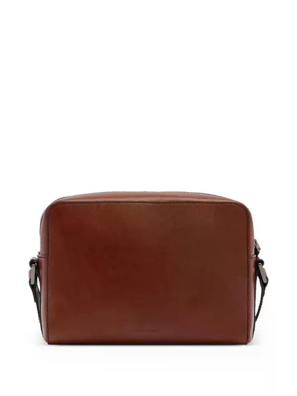 THE BRIDGE Leather Push-lock Laptop Bag