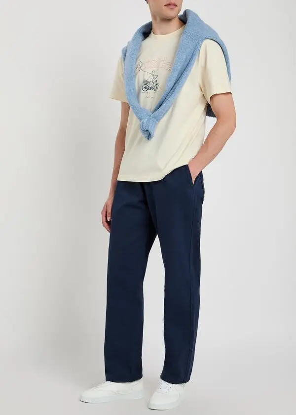 FORET Printed Cotton T-shirt