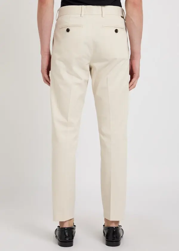 TOM FORD Tapered-leg Cotton Trousers
