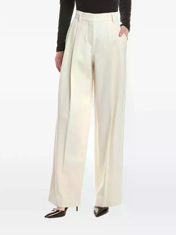 Brunello Cucinelli Pleated Wide-leg Trousers
