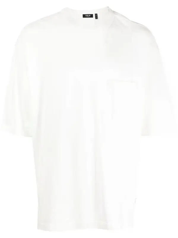 FIVE CM Embroidered-design Cotton T-shirt