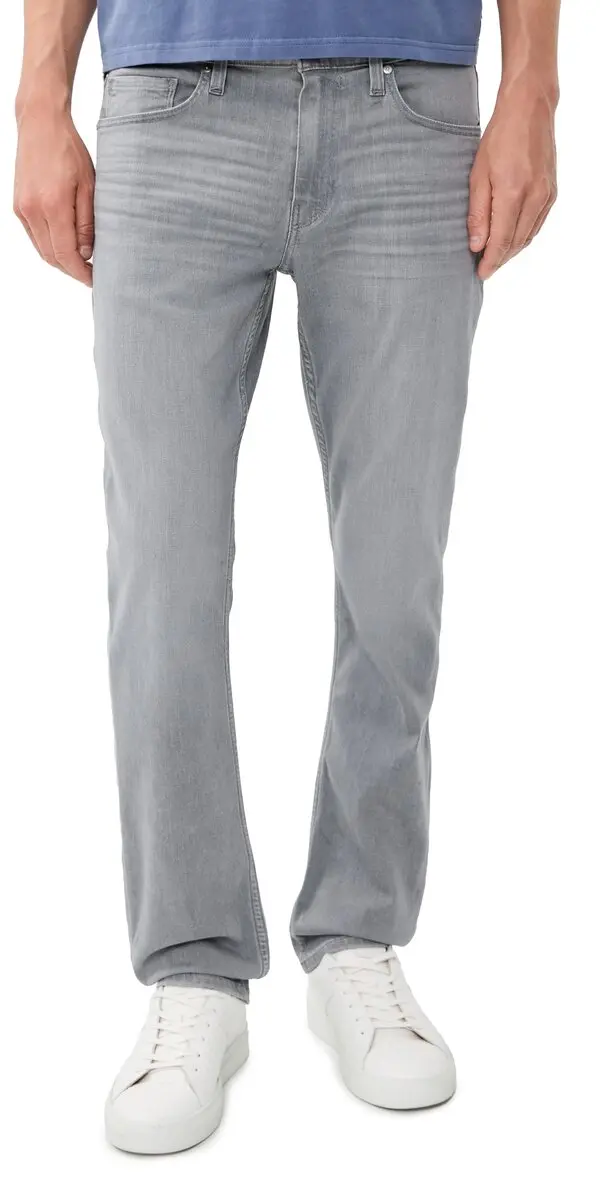 Paige Federal Transcend Slim Straight Jeans - Patterson