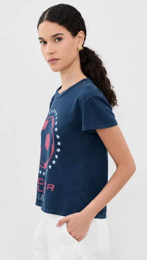 The Original Retro Brand Soccer Club Usa Fitted T-shirt