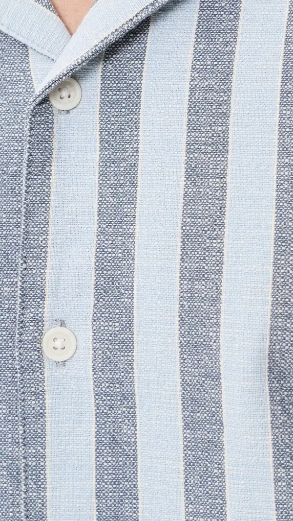 Rails Fielder Shirt - Blue Jay Stripe