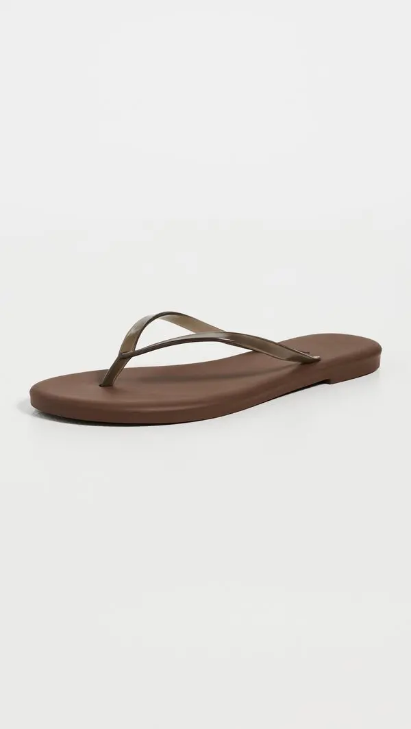 Tkees Aqua Jelly Flip Flops - Brun