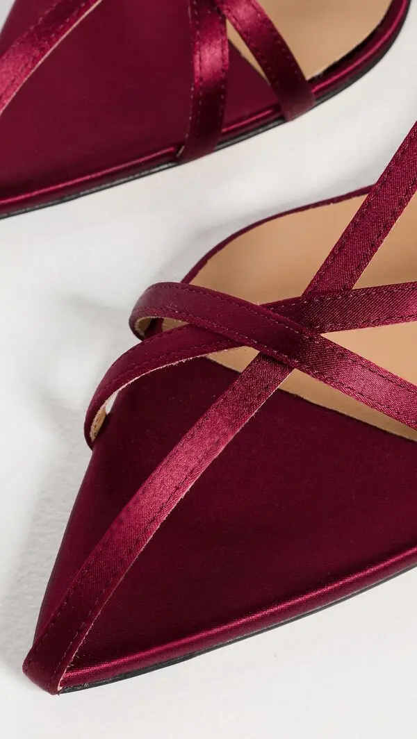 JIL SANDER Satin Cage Sandals