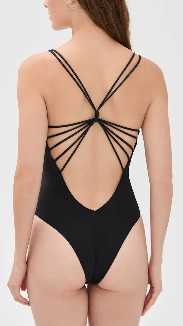 Frankies Bikinis Lotus One-piece Swimsuit