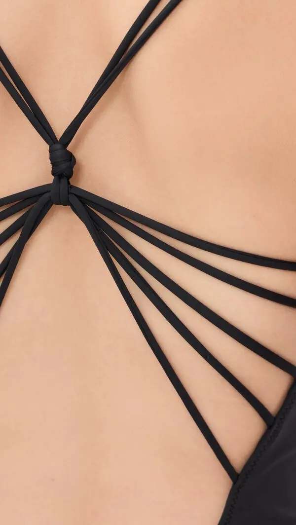 Frankies Bikinis Lotus One-piece Swimsuit