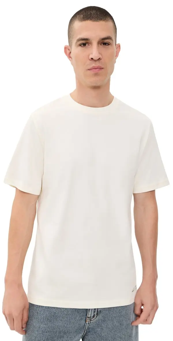LES DEUX Plant T-shirt - Light Ivory