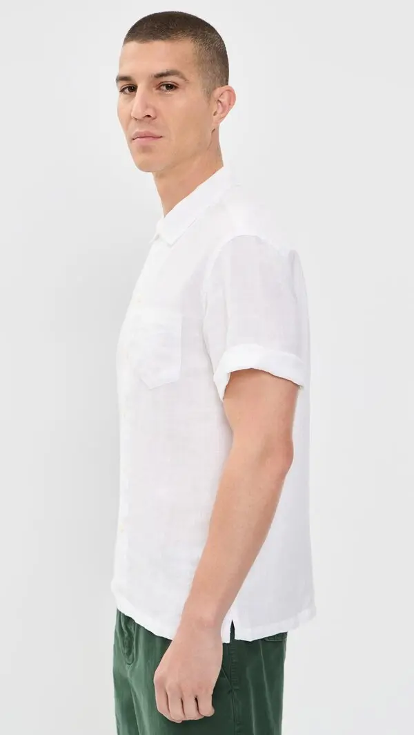 ALEX MILL Linen Camp Shirt