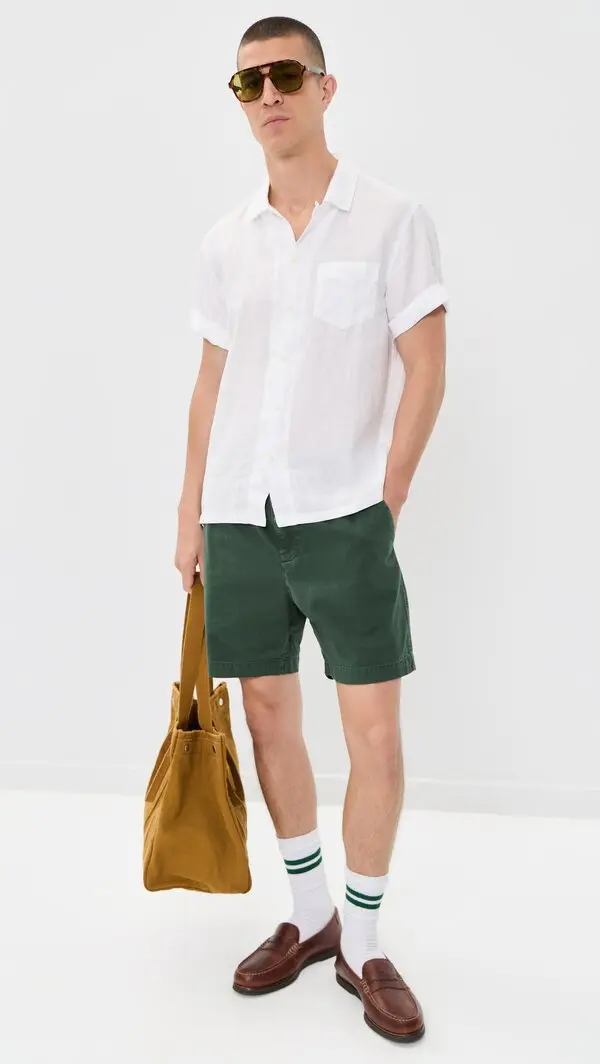 ALEX MILL Linen Camp Shirt