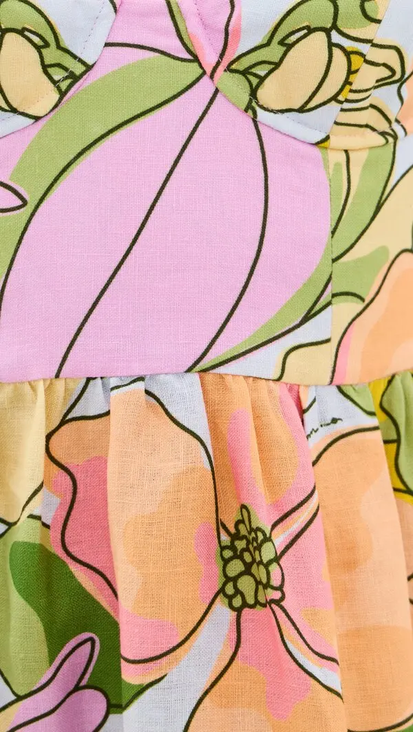 Farm Rio Floral Maxi Dress