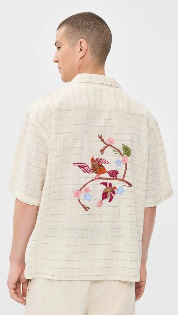 KARDO Rohit Hand Embroidered Shirt